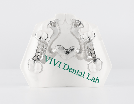 Alloy Metal Partial Denture Framework 3 Shape Exocad Laser Printing